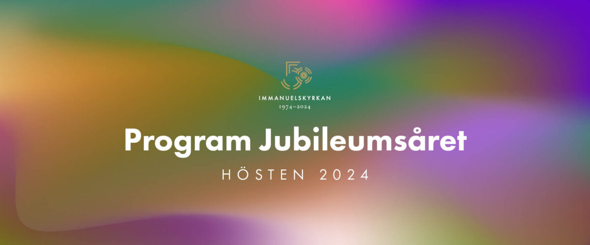Ladda ner och bläddra i programmen för jubileumsåret - Immanuelskyrkan